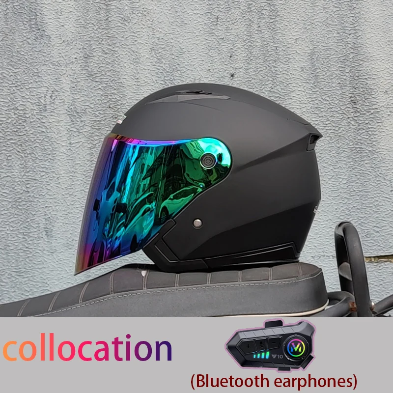 High-quality-motorcycle-helmet-pedal-motorcycle-half-cover-helmet ...