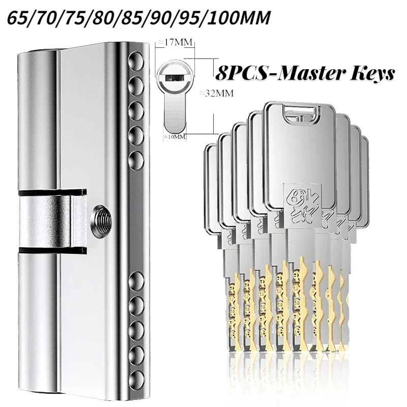 High-Quality-European-Standard-Lock-Cylinder-Anti-theft-Lock-Cylinder ...