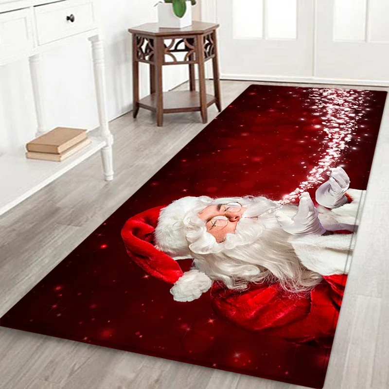 Merry-Christmas-Santa-Claus-Carpet-for-Living-Room-Home-Decor-Kitchen ...