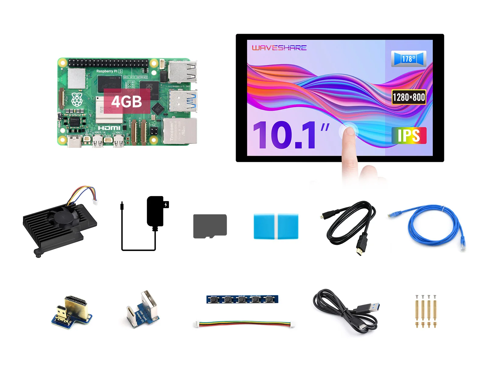 Raspberry-Pi-5-Display-Kit-A-Options-for-4GB-8GB-RAM-BCM2712-processor ...