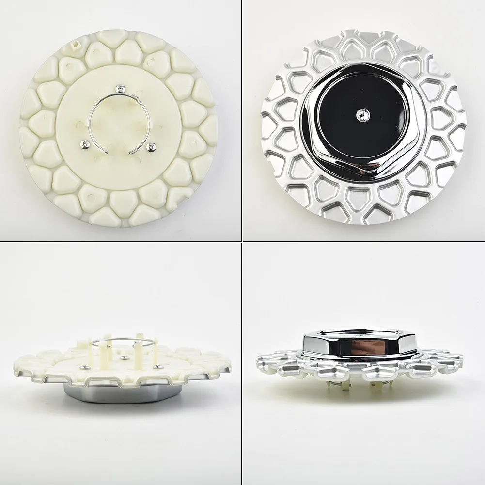 Tapa de cubo central de rueda de coche, piezas de repuesto de plástico ...