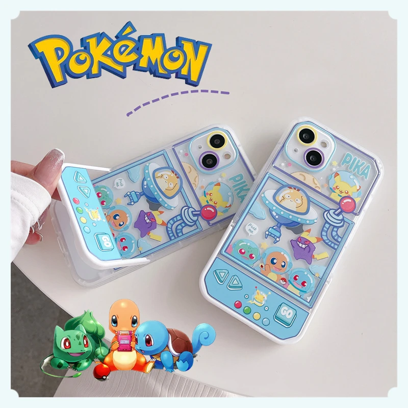 Pokemon Pikachu Phone Case Cartoon Anime for IPhone 13 12 11 ProMax Pro ...