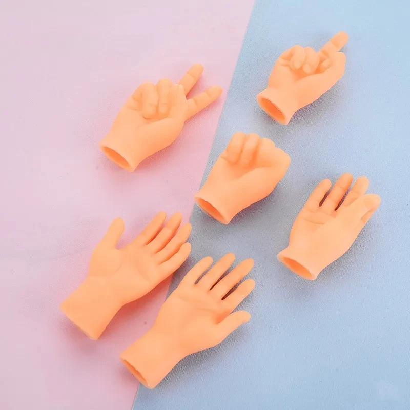 Mini-Hands-Model-Tiny-Hands-Cat-Massage-Tool-Funny-Silicone-Gloves ...