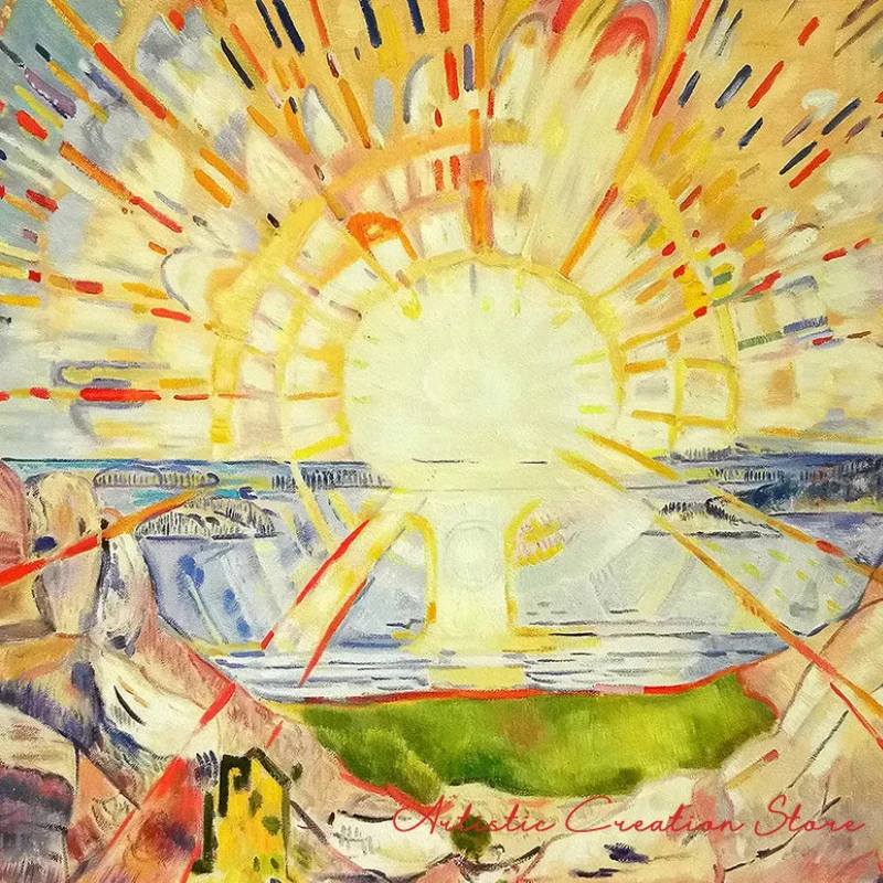 Edvard Munch The Sun