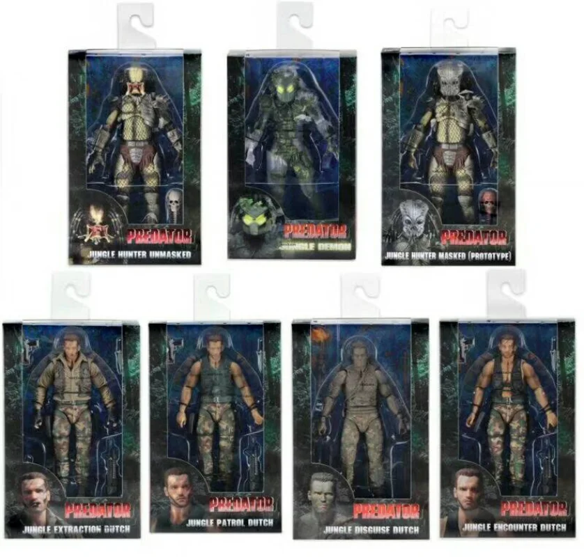 PVC-Predator-Model-Statue-para-Desk-Decor-Action-Figures-18cm-Movie ...