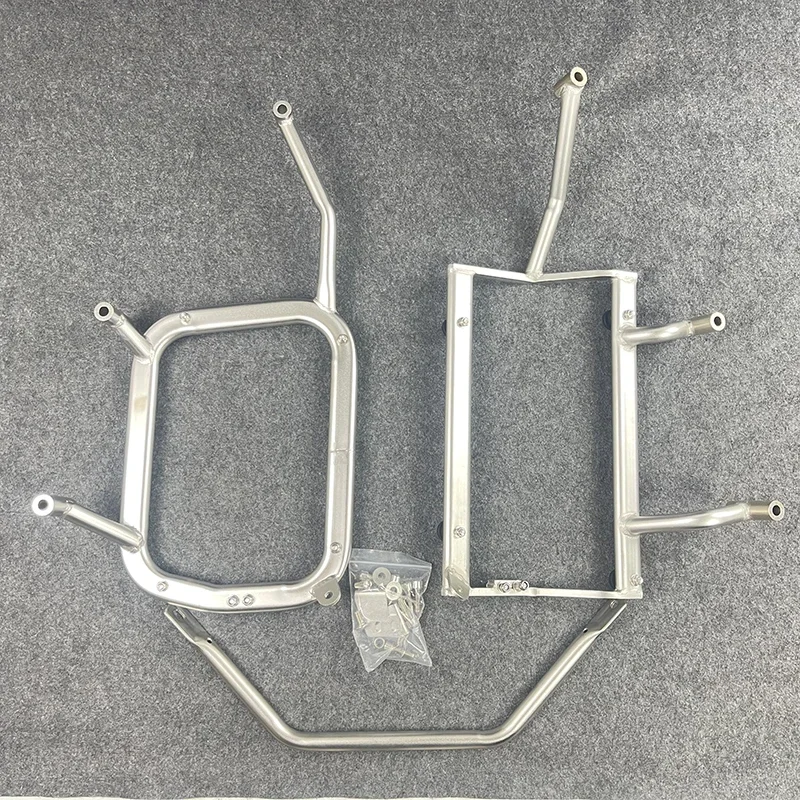 Stainless-Steel-Motorcycle-Side-Panniers-Rack-Trunk-Frame-Panniers-Rack ...