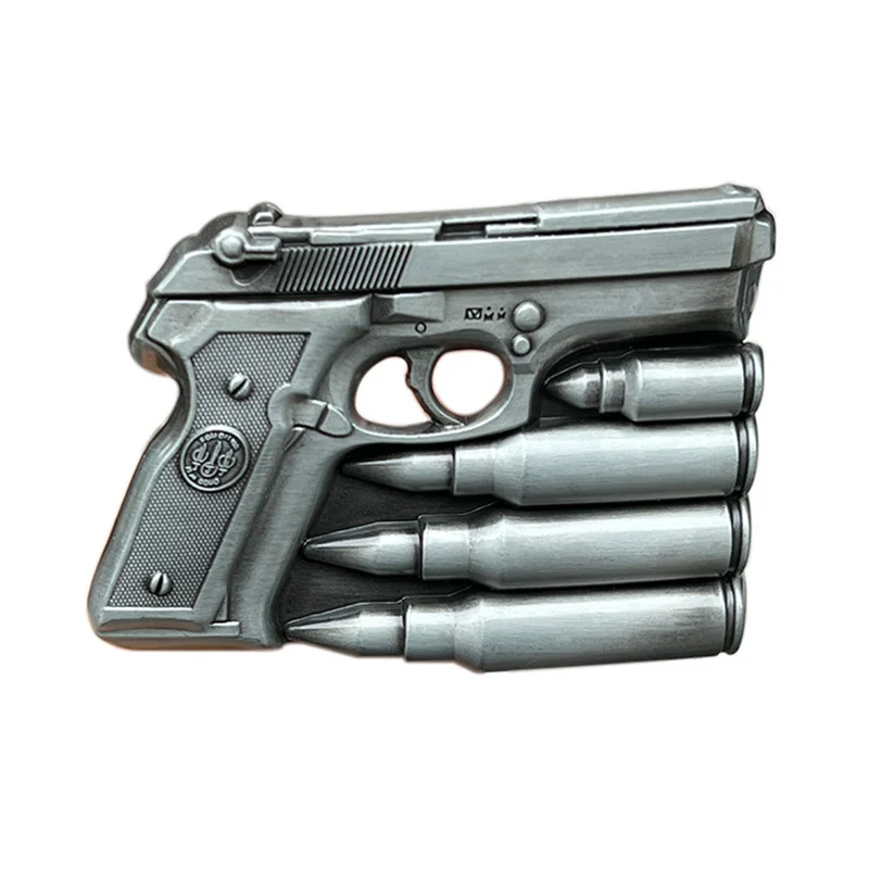 Bullet pistol belt buckle Western style European American - AliExpress ...