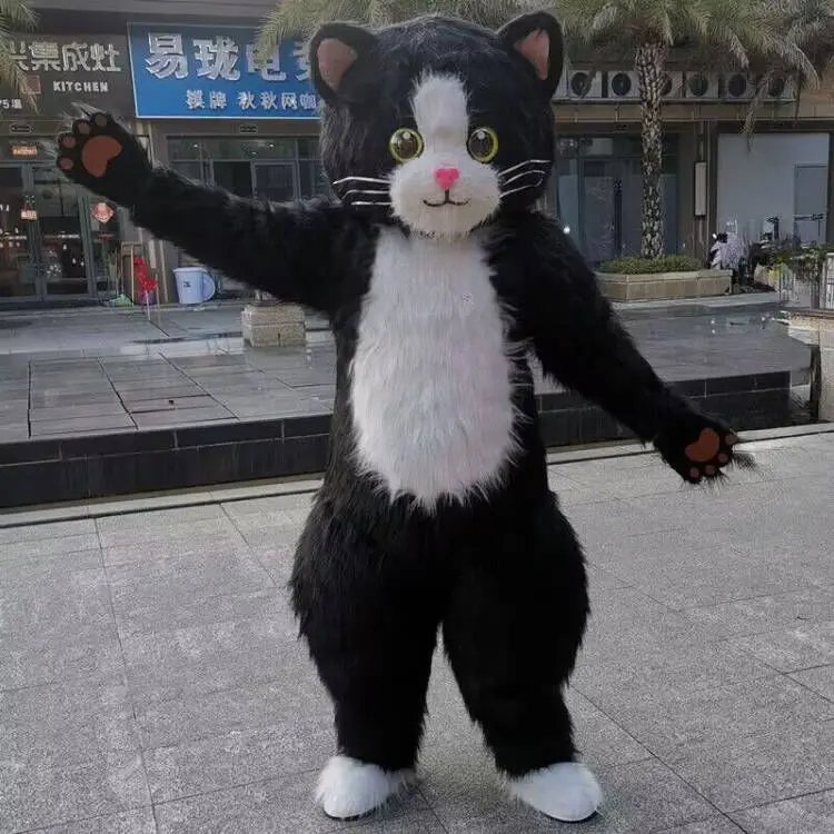 Costume Gonflable Adulte KOOY Adult Black Cat Inflatable Costume Full ...