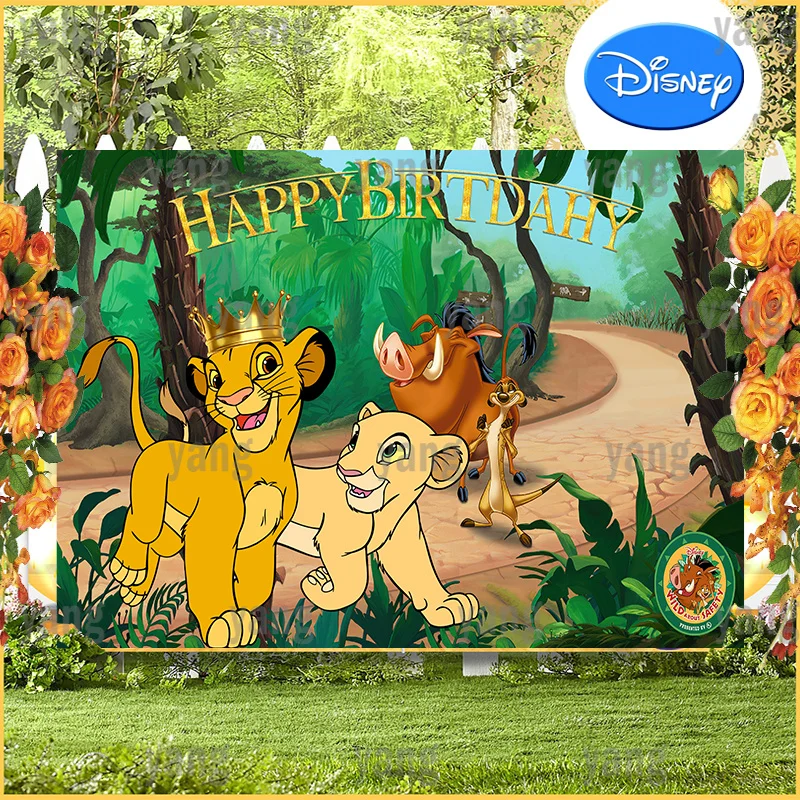 Personalizado dos desenhos animados disney leão rei adorável bebê simba ...