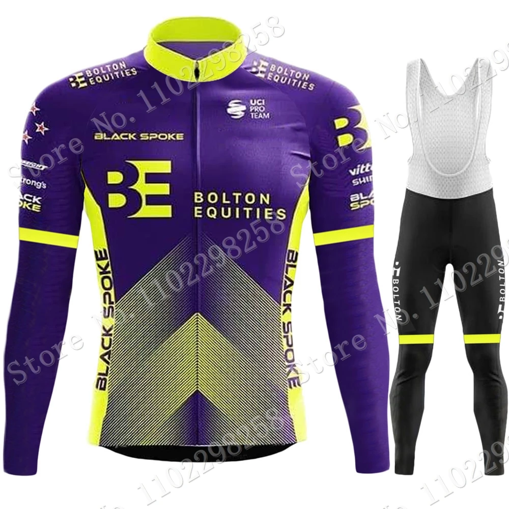 Summer-BOLTON-EQUITIES-BLACK-SPOKE-2023-Cycling-Jersey-Set-Men-Long ...