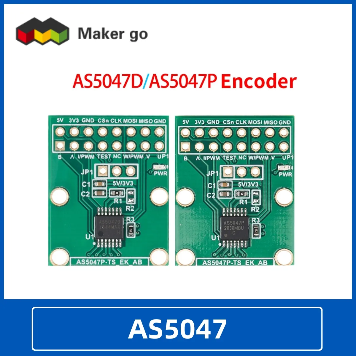 AS5047D-AS5047P-Encoder-Adapter-Board-SimpleFOC-Doggo-Magnetic-Encoder-SPI-ABI-Pulse-Width ...
