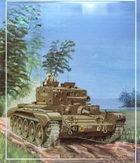 Cromwell británico/mk.vi.cromwell IV cruiser tank, modelo de papel DIY ...