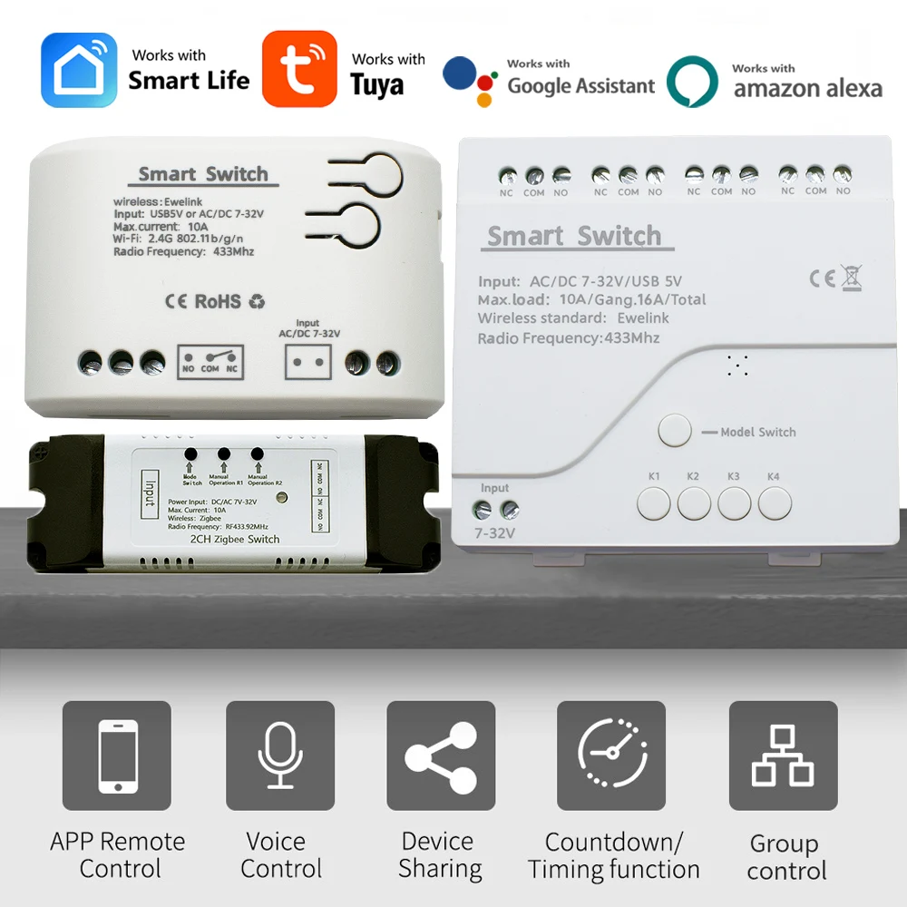 EWELINK-WiFi-Relay-Switch-Module-1-2-4-Channel-Timer-eWeLink-APP ...