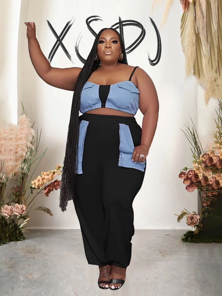 Chic-and-Elegant-Woman-Set-Strap-Top-and-Pants-Summer-Suits-Tracksuit ...