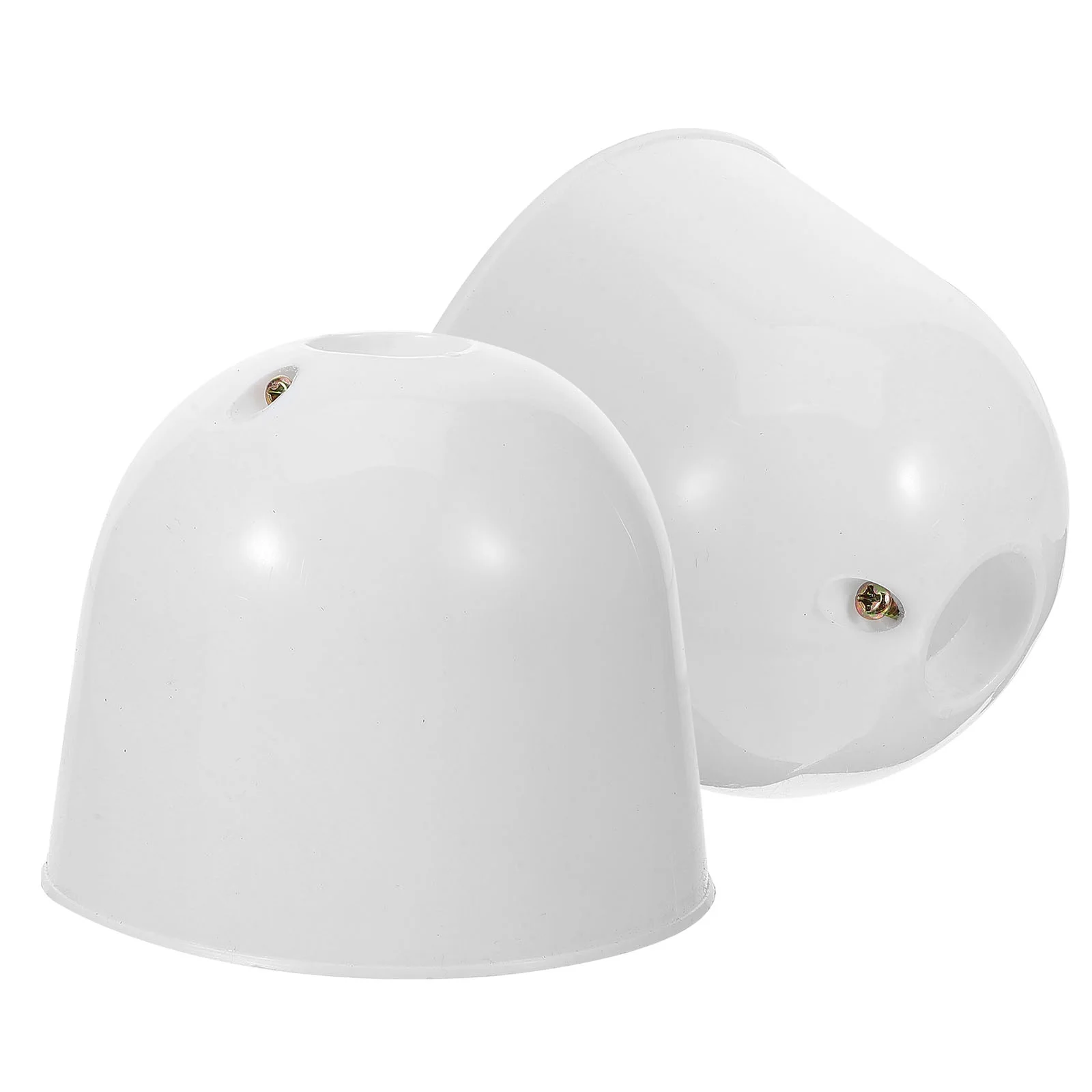 2-Pcs-Ceiling-Fan-Dust-Cover-Bottom-Canopy-Protector-Fixture-Plastic ...
