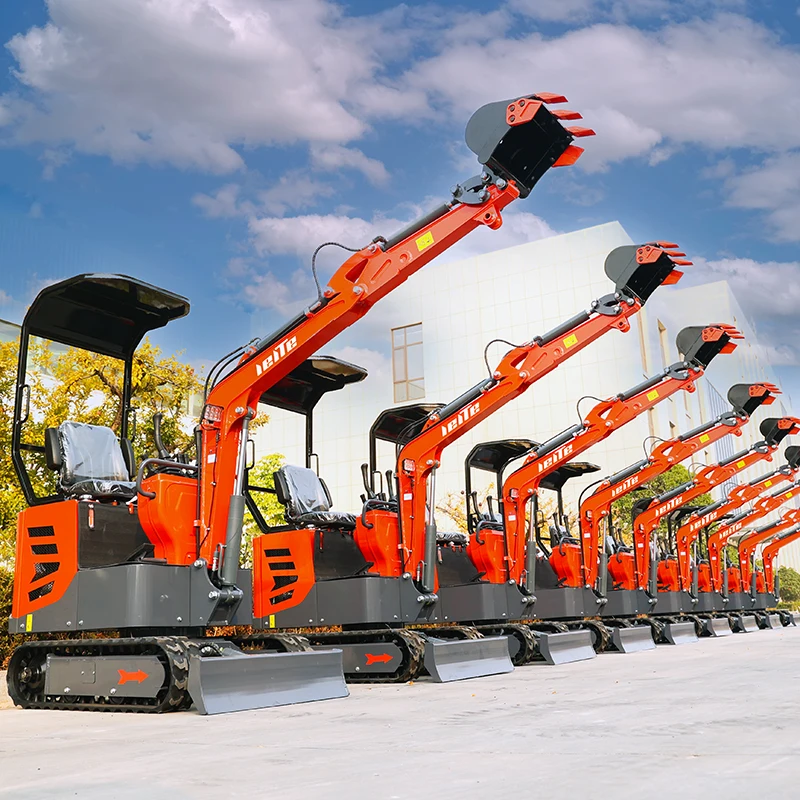 China 1000KG Mini Excavators For Sale 1 ton Digger Small Hydraulic ...