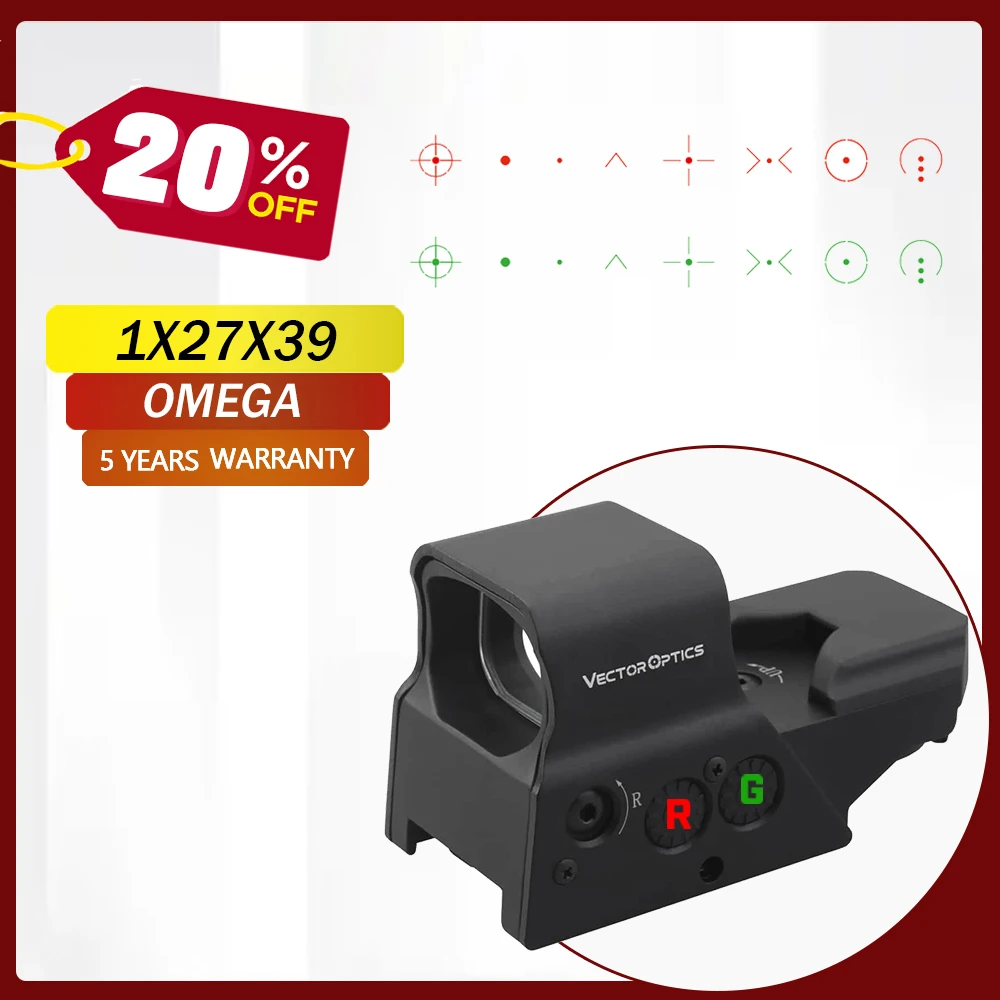 Vector Optics Omega 8 Reticle Red Dot Sight | Hunting Scopes ...