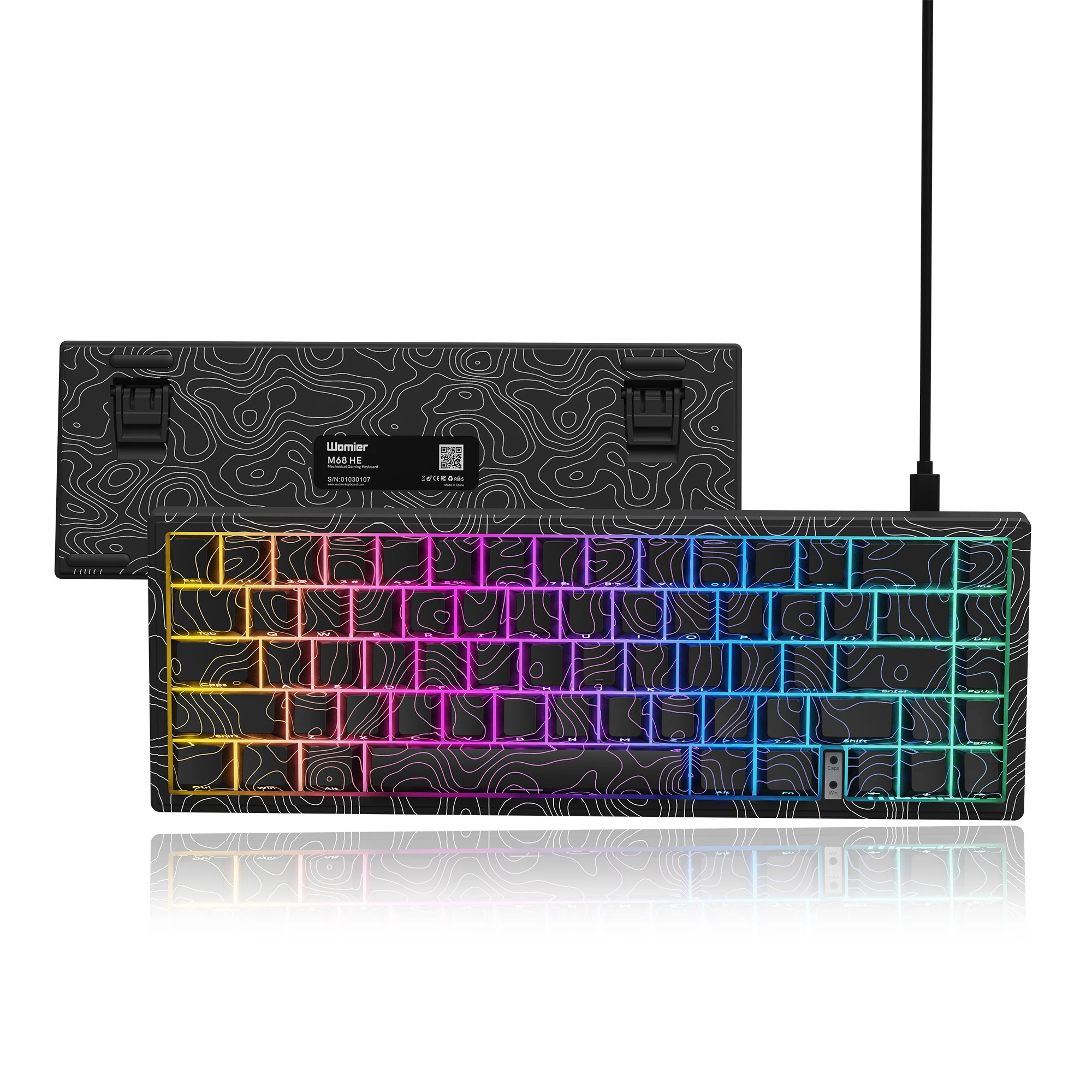 Womier-M68-HE-Gaming-Keyboard-Rapid-Trigger-Mechanical-Keyboard-Wired ...