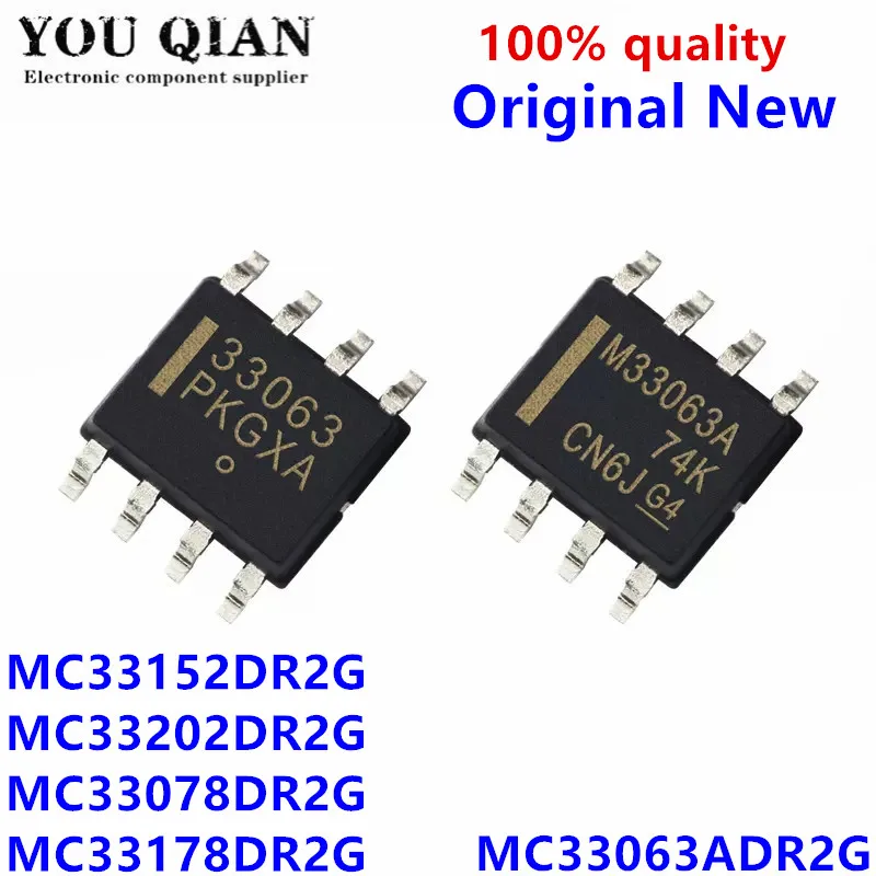 10 peças MC33063ADR2G SOP-8 MC33063A MC33063ADR SOP MC33152DR2G MC33152 ...