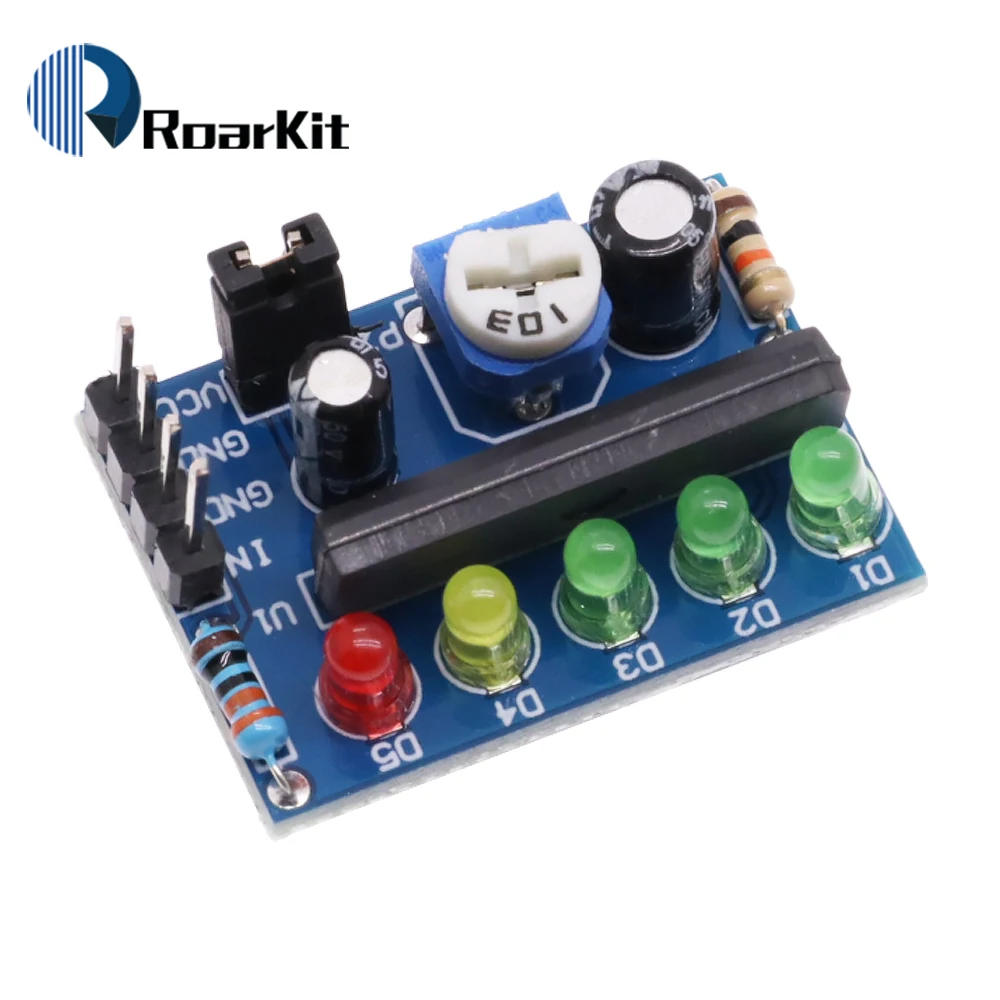 1/5/10pcs Smart Electronics KA2284 Power Level Indicator Battery Indicator Pro Audio Level ...