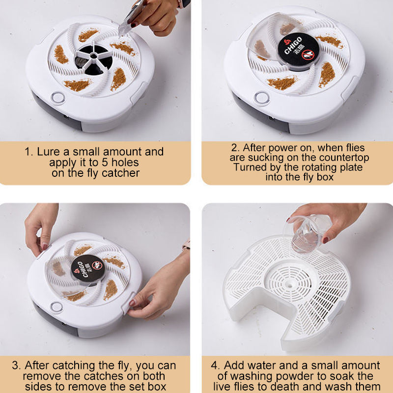 Automatic Pest Catcher Electric Fly Killer Device | EttaGadgets