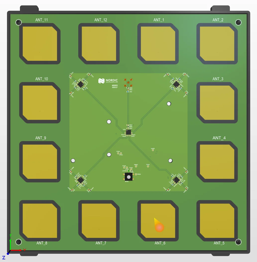 Indoor Positioning AOA Antenna Array Antenna BLE Direction Finding ...
