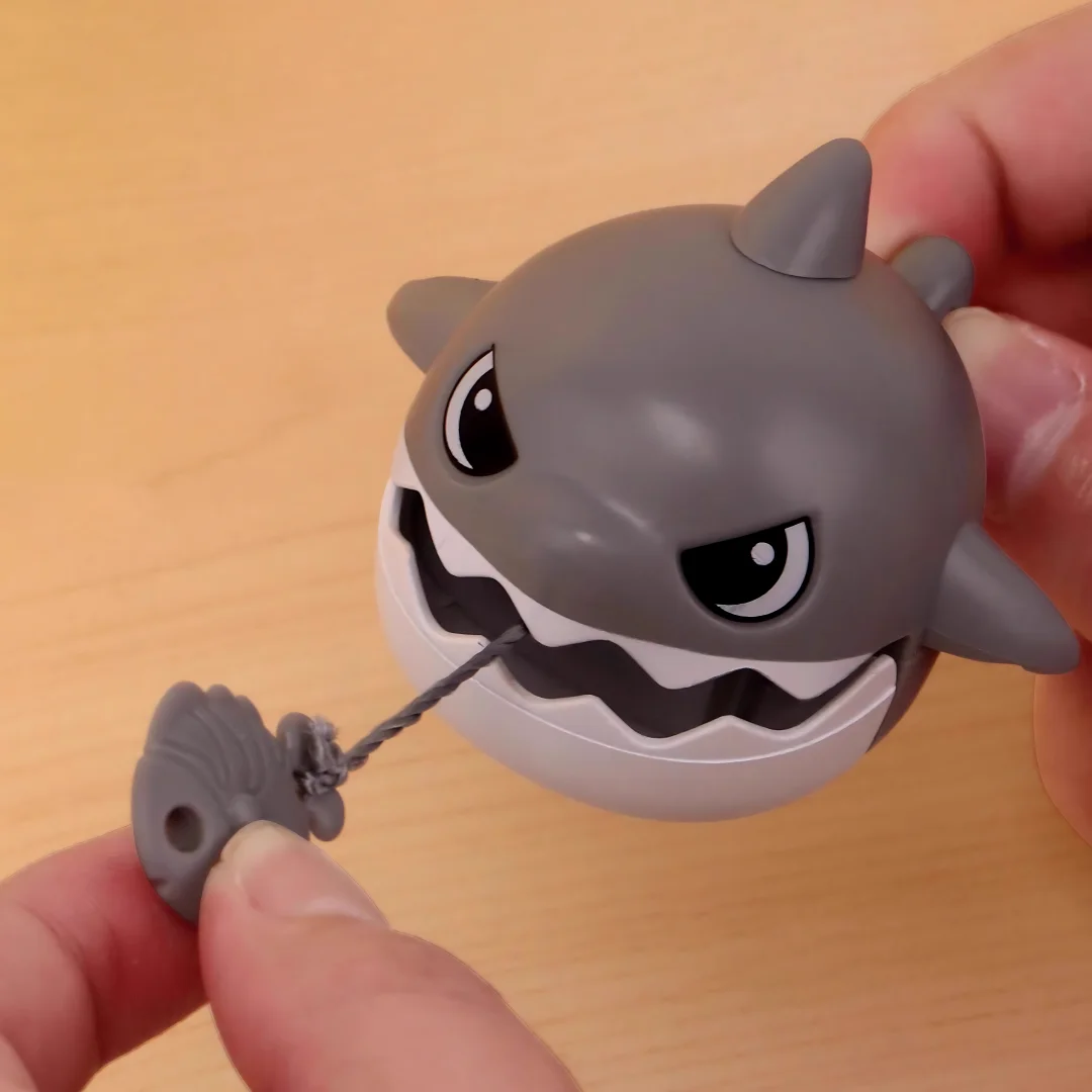Nibbling-Shark-Keychain-Big-Fish-Eat-Small-Fish-Pull-Line-Nibbling ...