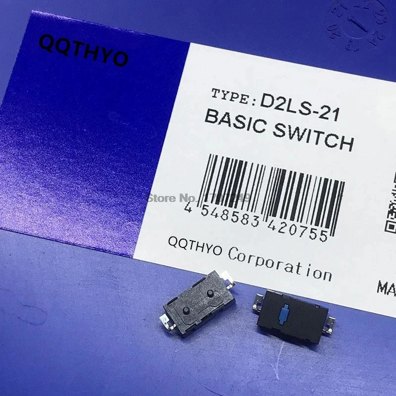 10 100pcs Japan D2ls 21 Mouse Micro Switch D2ls 21 Microswitch For Anywhere Mx Logitech M905