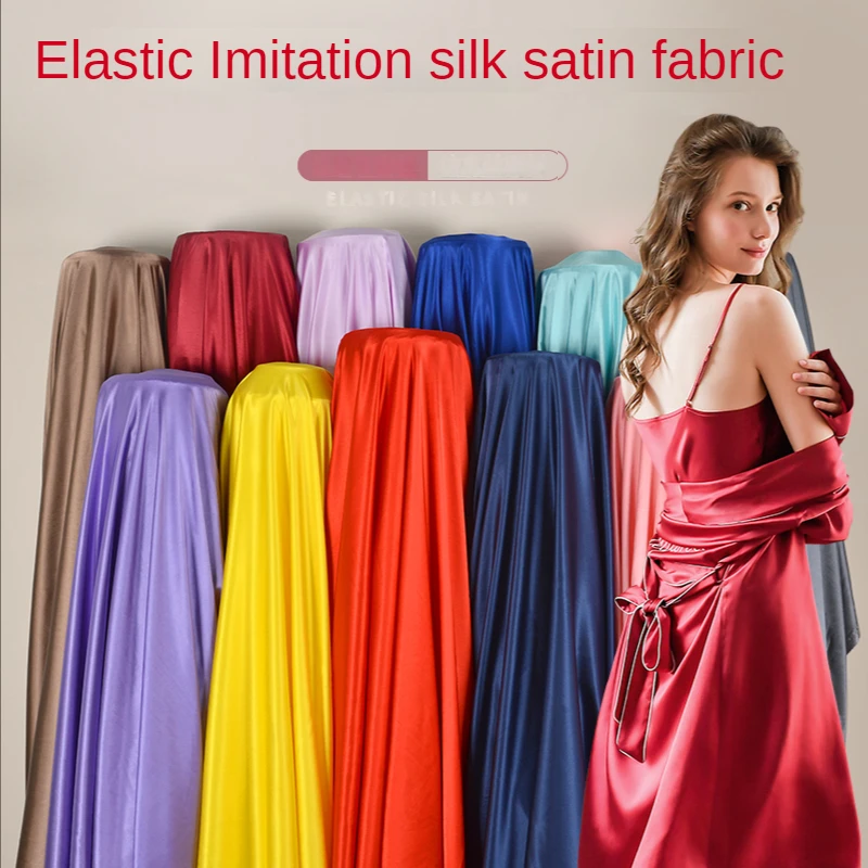 High-Density-Micro-stretch-Satin-Fabric-By-The-Meter-for-Pajamas ...