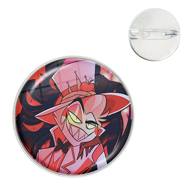 Hazbin-Hell-Cartoon-Pins-Anime-Alastor-Chibis-Charlie-Glass-Pin-Brooch ...