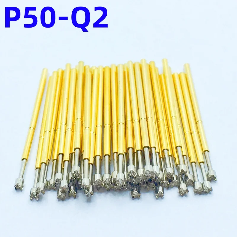 20-100PCS-P50-Q2-Spring-Test-Probe-Test-Pin-Pogo-Pin-P50-Q-Electric-ICT ...