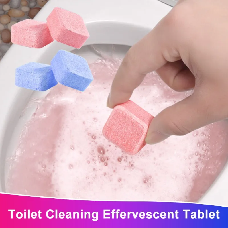12-24Pcs-Toilet-Cleaning-Effervescent-Tablets-Powerful-Toilet-Foam ...
