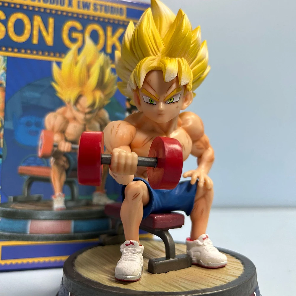 Dragon-Ball-Muscle-Lifting-Halteres-Son-Goku-Muscula-o-Action-Figure ...