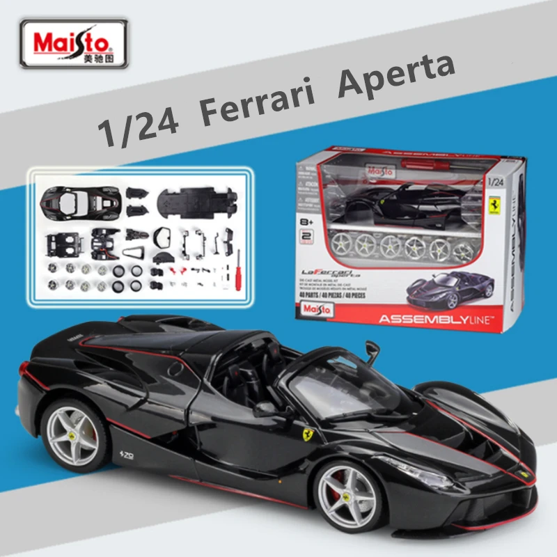 Maisto-Assembly-Version-1-24-Ferrari-Laferrari-Aperta-Alloy-Sports-Car ...