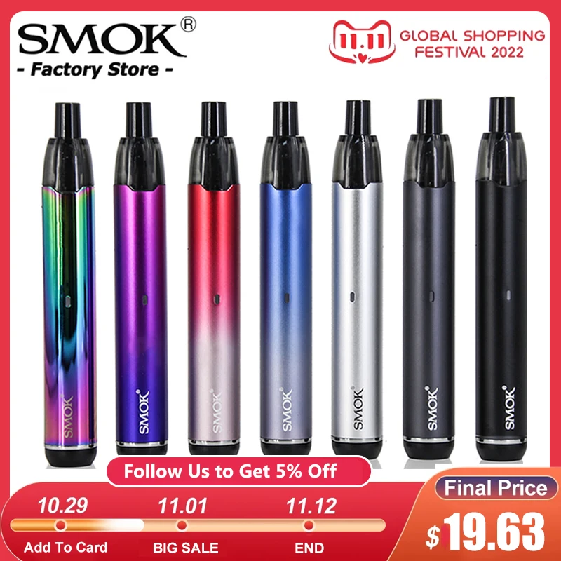 Original-Smok-STICK-G15-Pod-Kit-15W-700mAh-Built-in-Battery-Electronic ...
