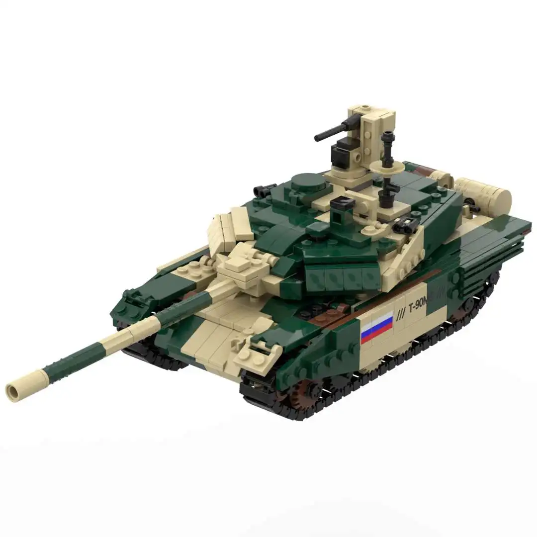 T90MS-Main-Battle-Tank-Military-Building-Block-Toys-Army-T90-Camouflage ...