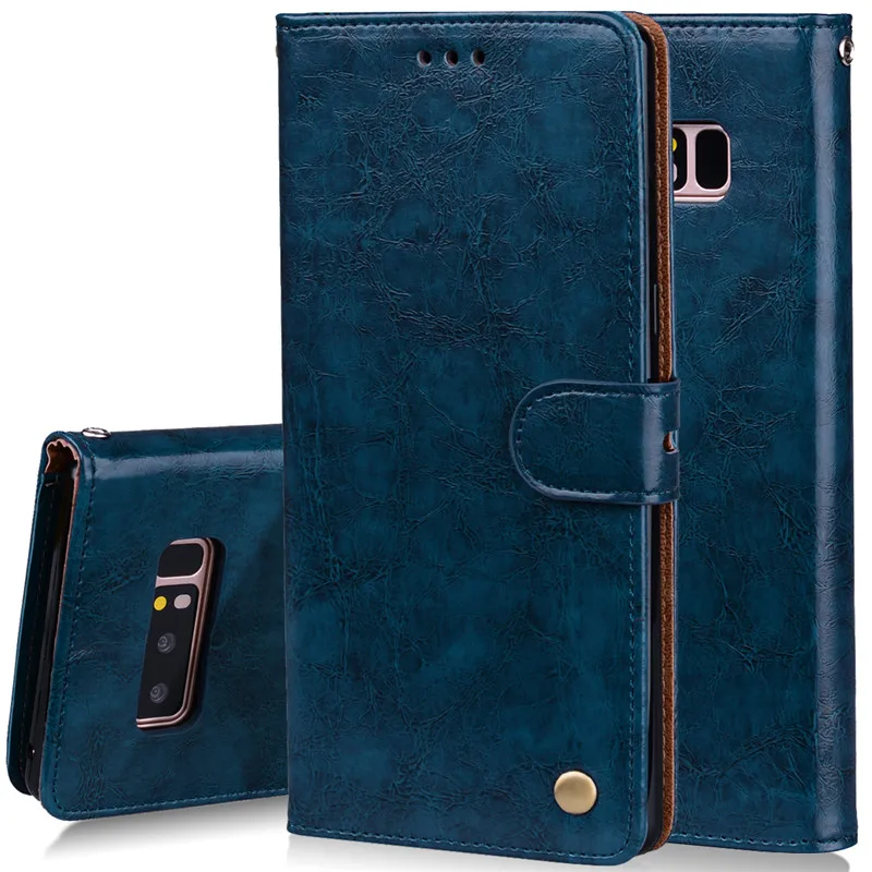 For-Samsung-Galaxy-Note-8-Case-N950F-N950-Wallet-Leather-Flip-Case-For ...