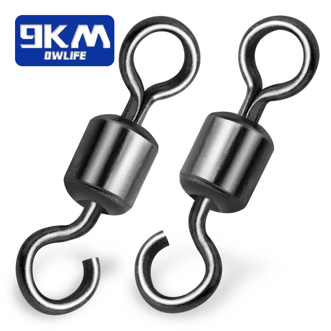 Fishing-Swivels-50-200Pcs-Open-Eye-Rolling-Swivel-Quick-Change-Leader ...