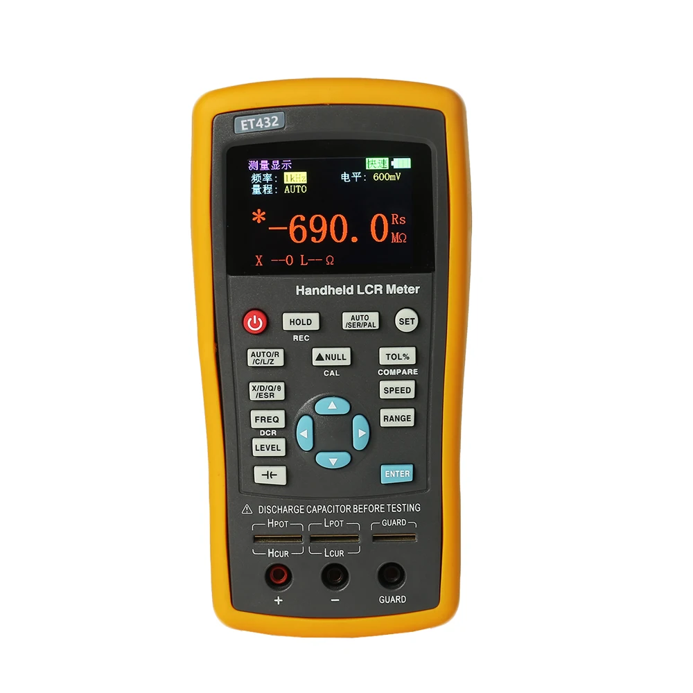ET43 Series Handheld LCR Digital Bridge Meter Multifunctional High ...