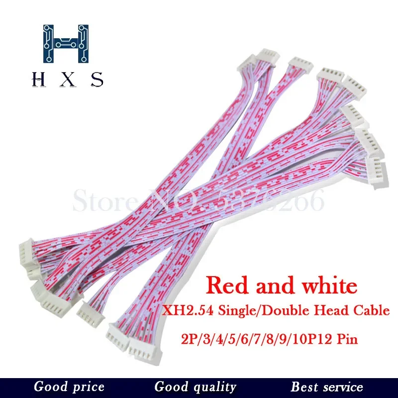 10PCS-JST-XH2-54-XH-2-54mm-Single-Double-Head-Wire-Cable-Connector-2P-3 ...