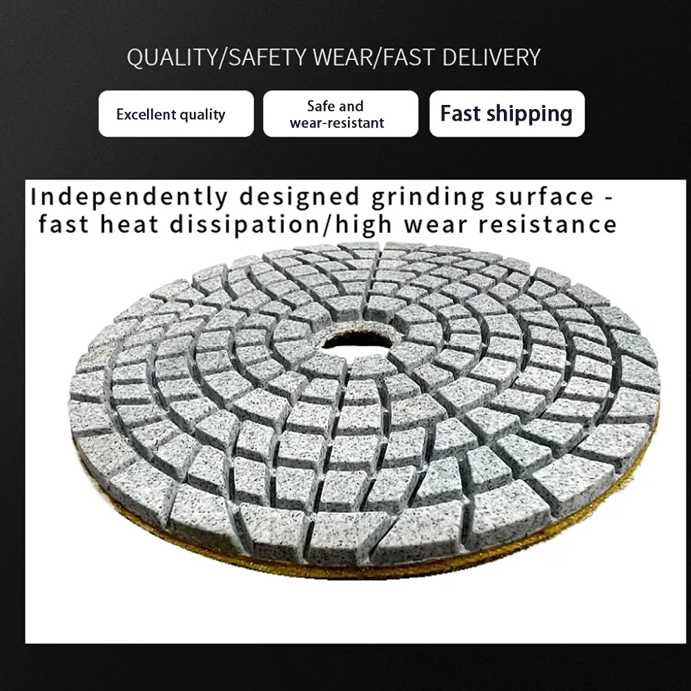 2-Pcs-100mm-4inch-Wet-Buff-Disc-Abrasive-50-500-Grit-Grinding-Discs ...