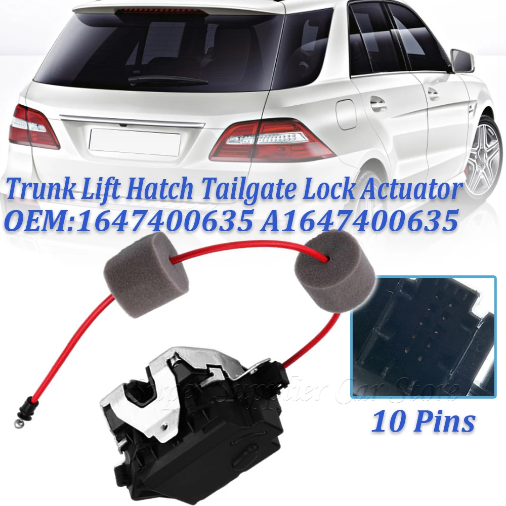 1647400635-For-Mercedes-S211-W164-E-ML-Trunk-Lift-Hatch-Tailgate-Lock ...