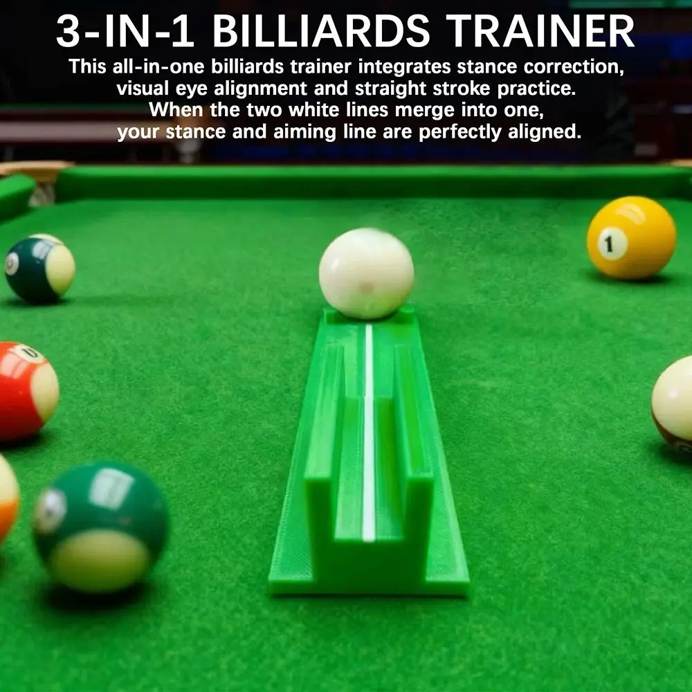 Training Aid Billiards Stroke Trainer Universal Durable Stroke ...