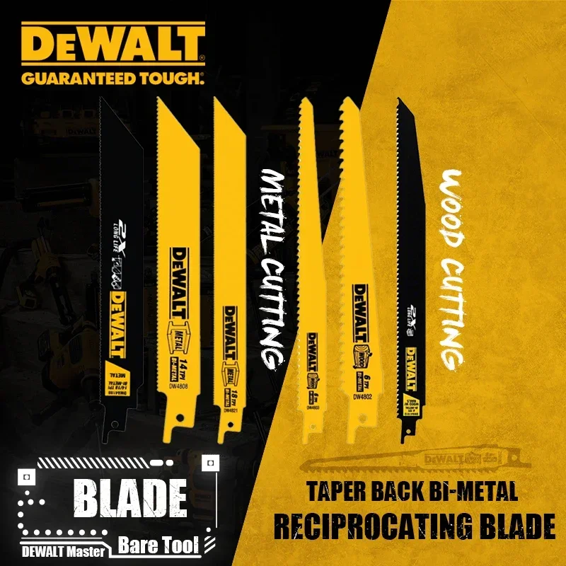 DEWALT-Straight-Back-Wood-Cutting-Bi-Metal-Reciprocating-Saw-Blades-2X ...