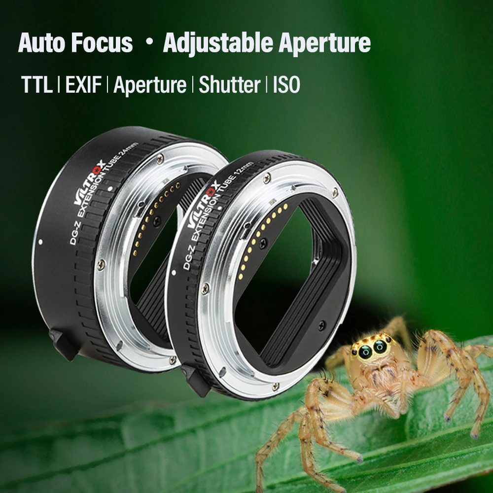 Viltrox-DG-Z-Nikon-Z-Auto-Focus-AF-Macro-Extension-Tube-Lens-Adapter ...