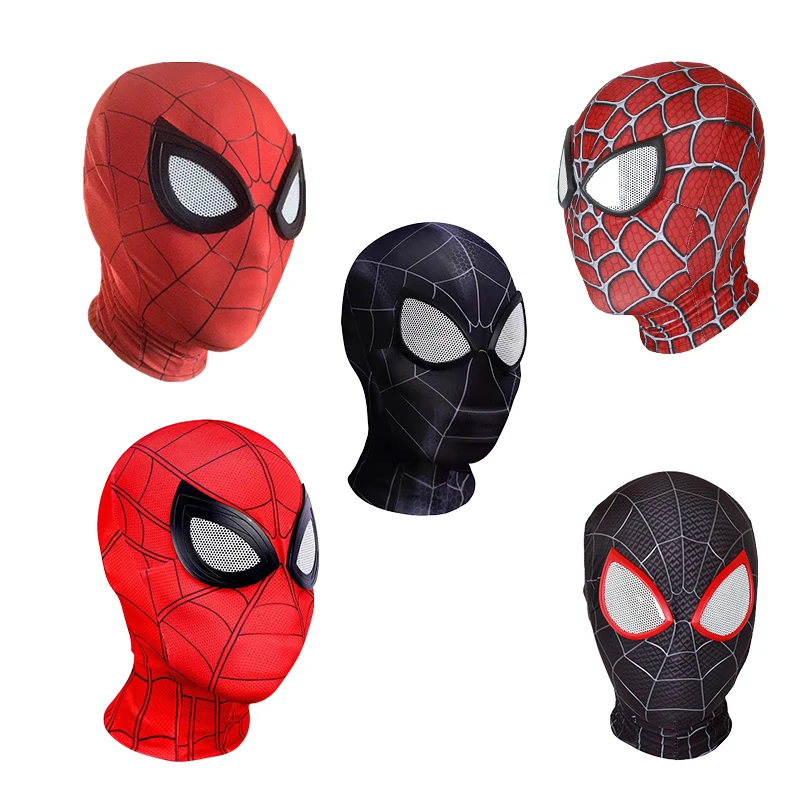 Anime-Marvel-Spider-Man-Costume-Mask-3D-Remy-Peter-Parker-Mask ...