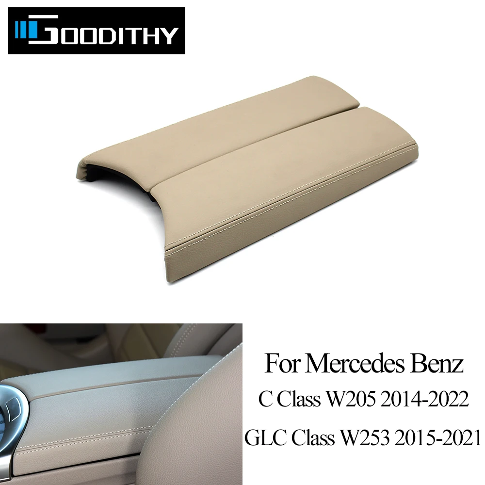 Car-Central-Console-Leather-Armrest-Storage-Box-Case-Cover-Trim ...