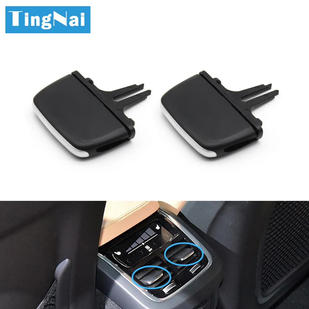 Car Rear Air Conditioning AC Vent Grille Outlet Slider Tab Clip Repair ...
