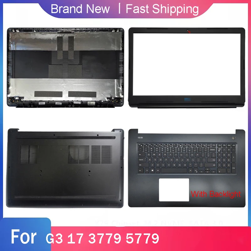 New-Bottom-Case-For-Dell-G3-17-5779-3779-Laptop-LCD-Back-Cover-Front ...