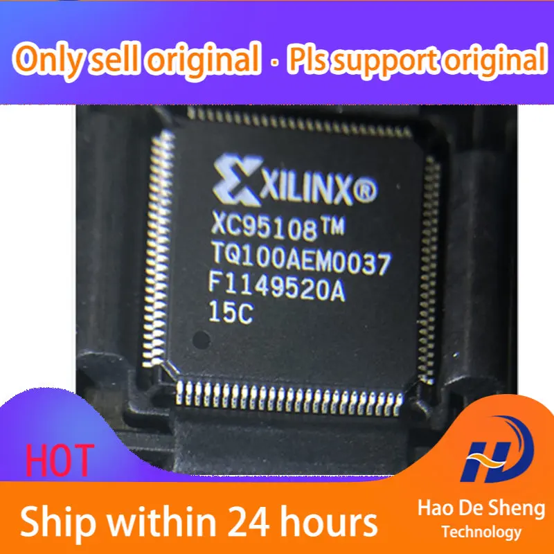 1pcs Xc95108-15tq100c Xc95108-15tqg100c Xc95108 Qfp100 New Original In ...